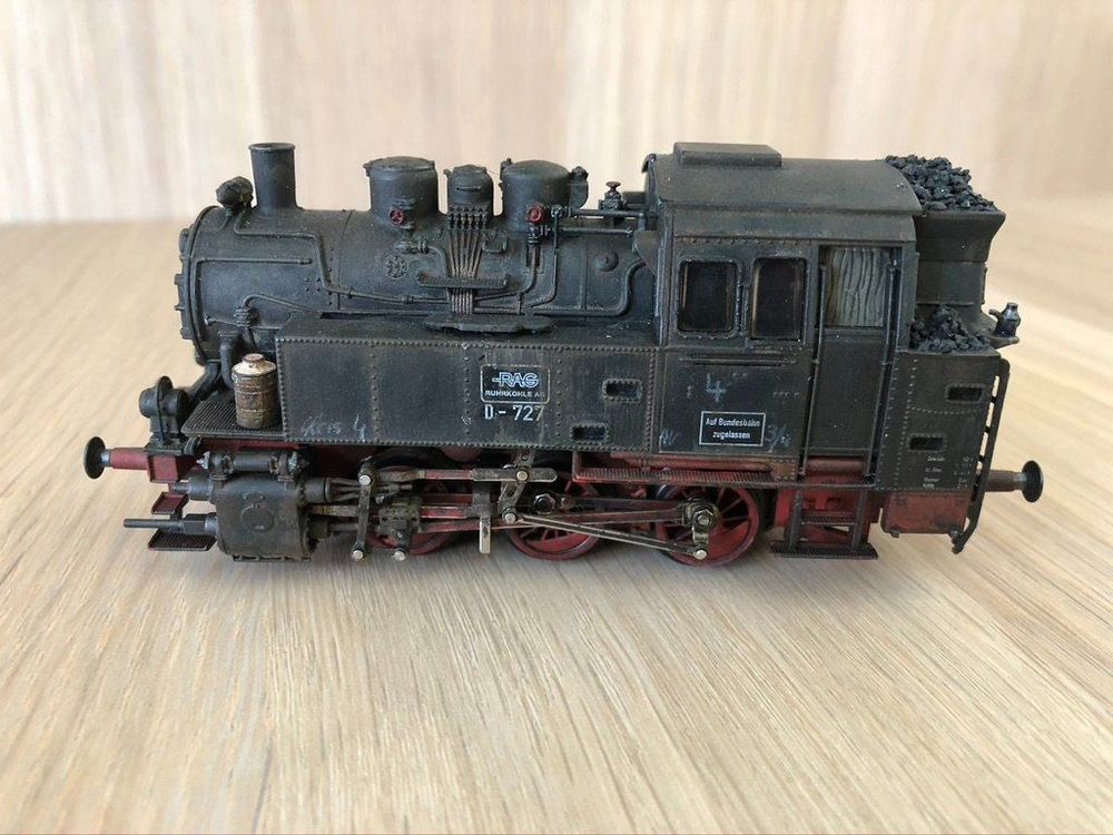 Dampflok DB BR 80, patiniert | Kaufen auf Ricardo