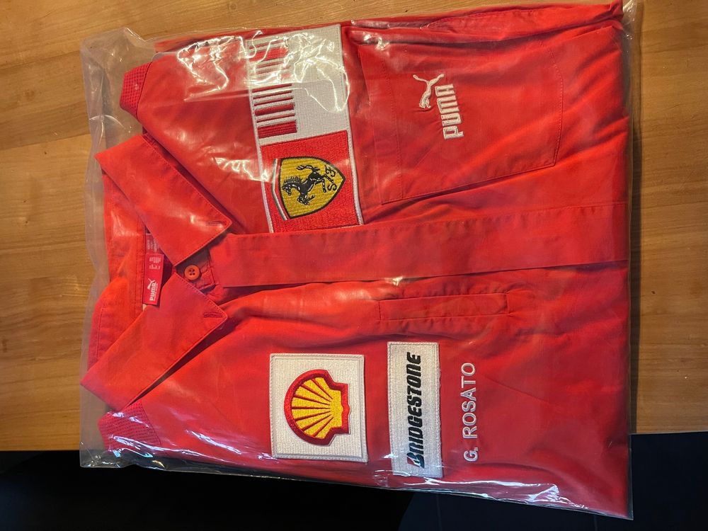 Original Ferrari Mechaniker Team Hemden | Kaufen auf Ricardo