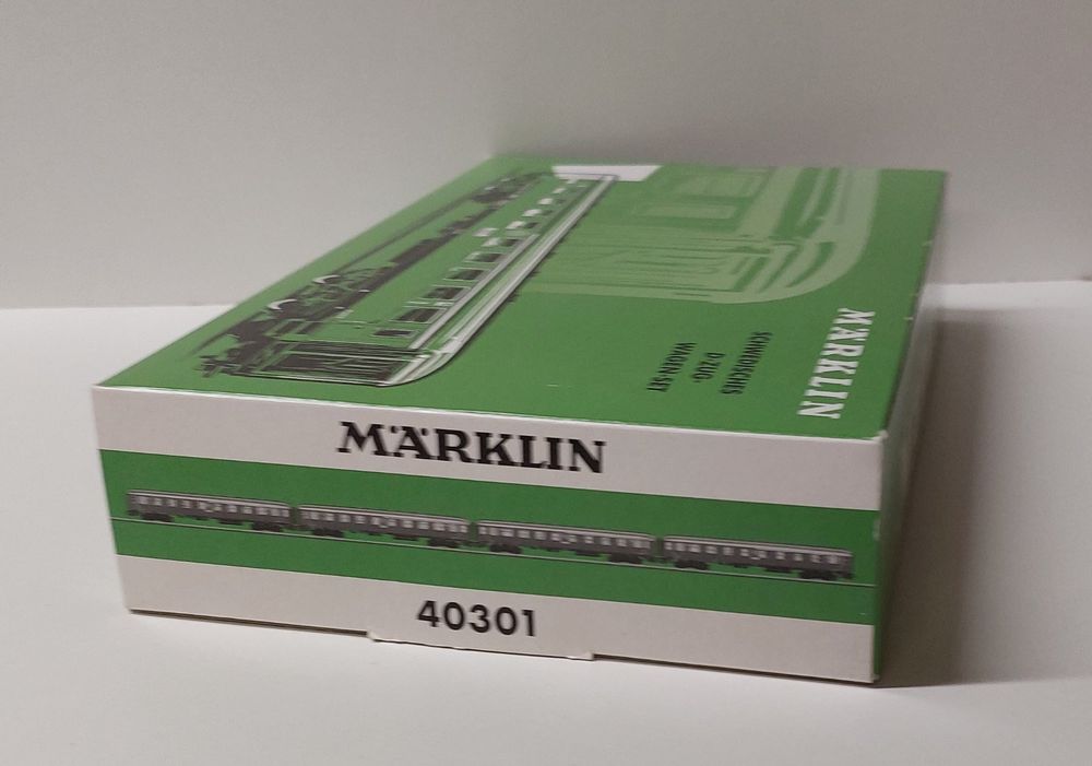 Märklin 40301 - Schwedische D-Zuig-Wagen-Set, neuwertige OVP (Gebraucht ...