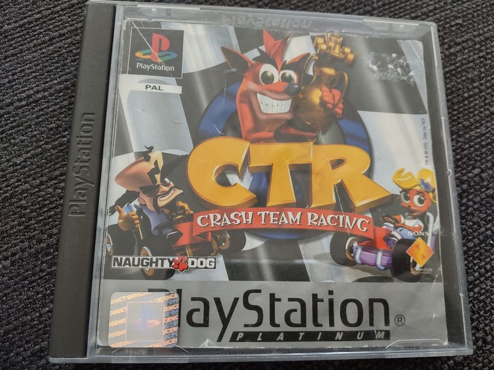 CTR Crash Team Racing PS1 Platinum FR (D'occasion) à Fribourg pour CHF ...