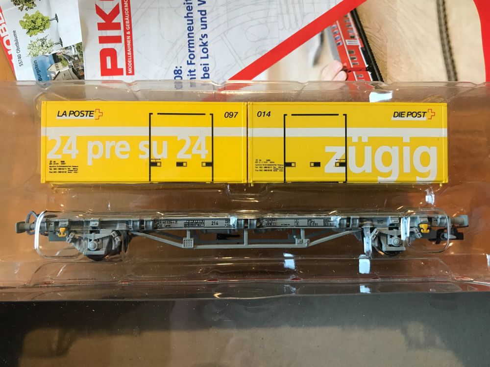 PIKO Container Tragwagen Schweizer Post (Gebraucht) in Luzern für CHF ...