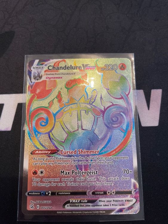 Pokémon Chandelure VMAX (Gebraucht) in Sargans für CHF 17 – mit ...