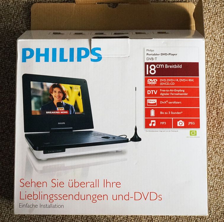 Philips Portable DVD Player PD7005/12 | Kaufen auf Ricardo