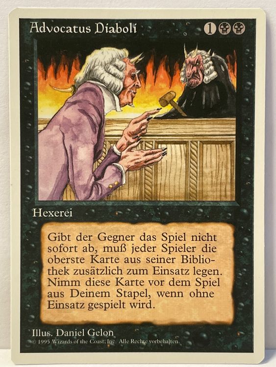 Magic The Gathering - Advocatus Diaboli | Kaufen auf Ricardo