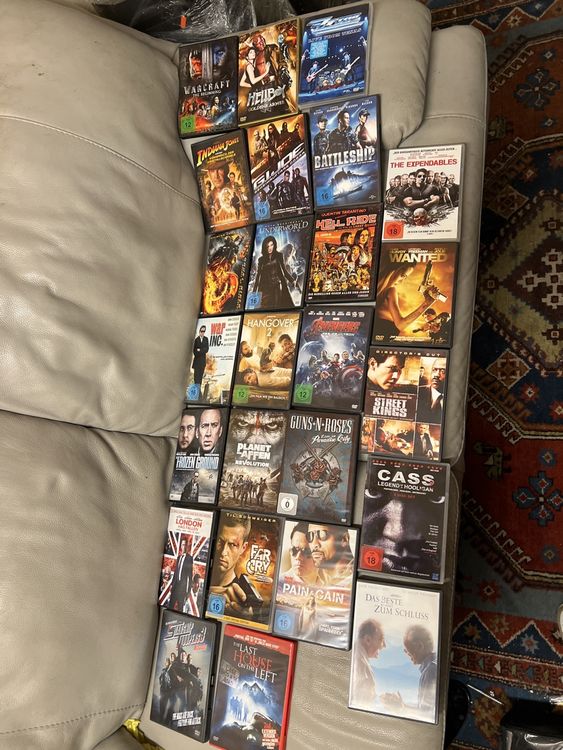 25 Actionfilme DVD Sammlung z.B. Hangover, Transformers (Q) (Gebraucht) in Rorschach für CHF 15 ...