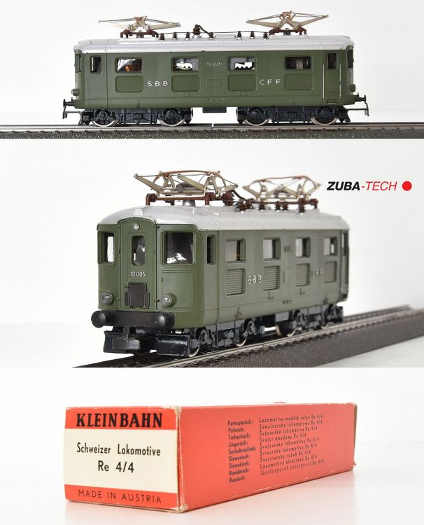 Kleinbahn E-Lok Re 4/4 I SBB H0 GS Analog mit OVP | Kaufen auf Ricardo