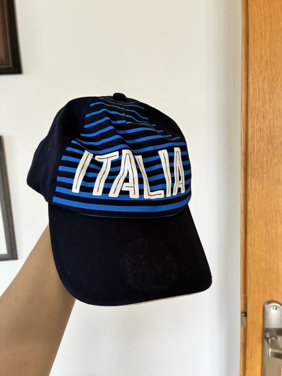 Stylish Italia Baseball Cap - Blue Stripes, Summer Ready! (Gebraucht ...