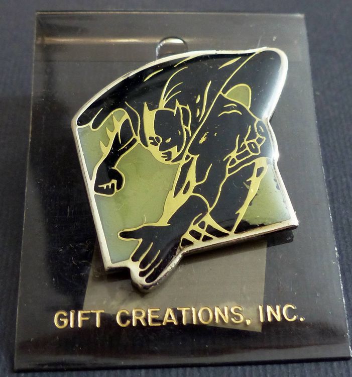 BATMAN IN ACTION METAL PIN DC COMICS GIFT CREATIONS 1988 (Neu (gemäss ...