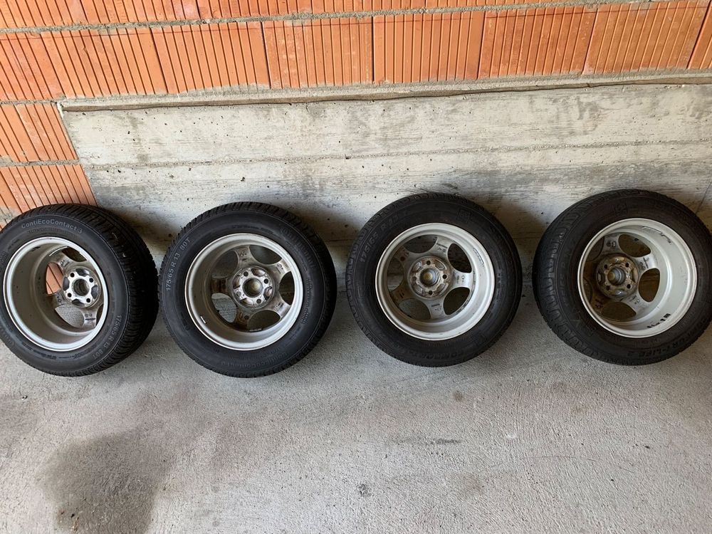 4 Komplete Alu Reifen 175/65 R13 80T (Gebraucht) in Langenthal für CHF ...