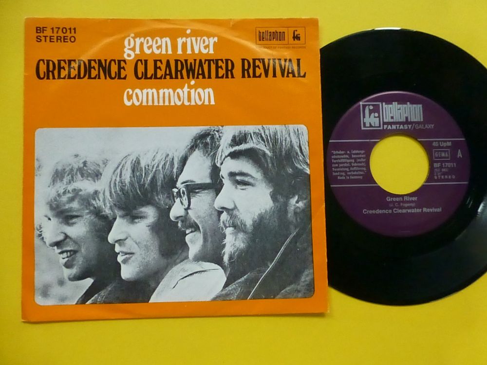 Creedence Clearwater Revival – Green River / Commotion (Gebraucht) in ...