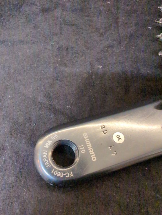 Shimano Kurbel FC-6601 (Gebraucht) in Zürich für CHF 45 – mit Lieferung ...