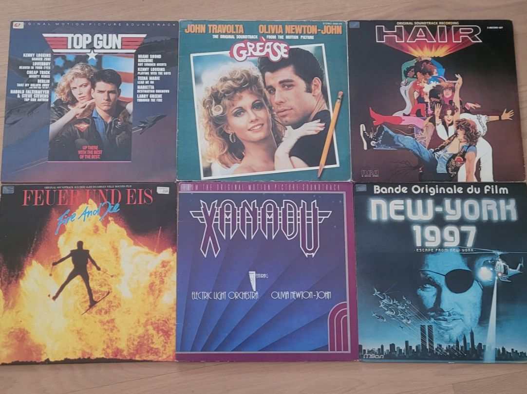 6 LP Divers musique de film (D'occasion) à Martigny pour CHF 10 – avec ...