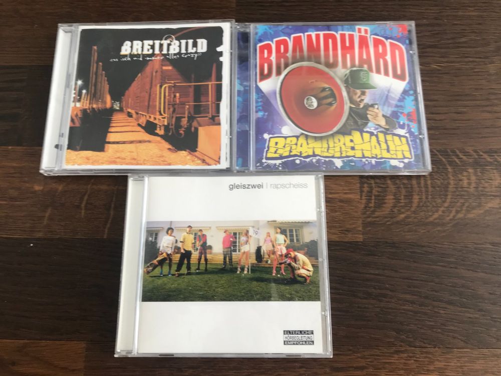 CH Hip-Hop - BREITBILD + BRANDHÄRD + GLEISZWEI (Gebraucht) in Buchs AG ...