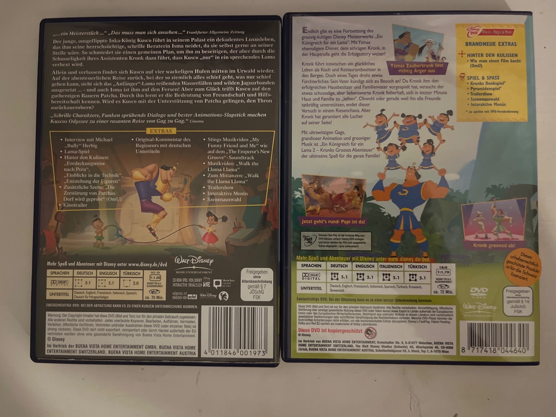 Disney DVD : Für ein Lama 1 & 2 📀 (Neu (gemäss Beschreibung)) in Sierre ...