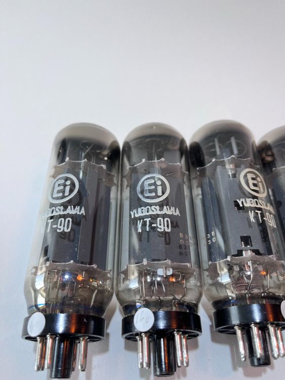 KT90 Ei Matched Quad!!! Röhre / Tube Penthode | Kaufen auf Ricardo