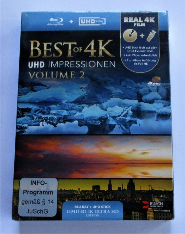 BEST OF 4K VOL. 2 - Blu-Ray + UHD Stick NEU (Neu und originalverpackt) in Lichtensteig für CHF 6 ...