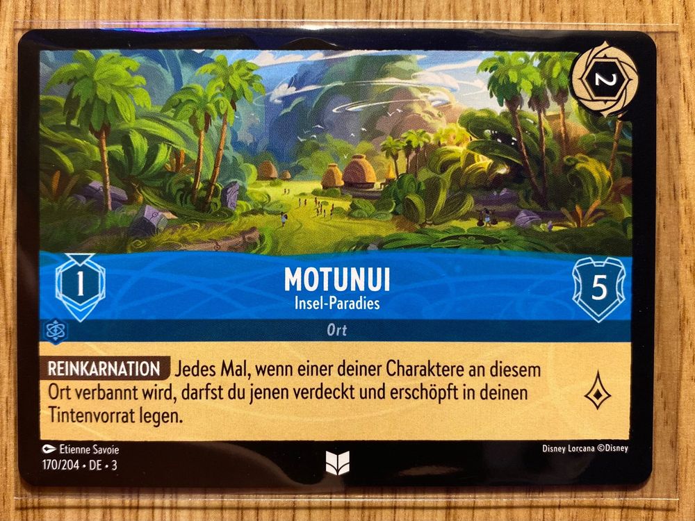 Motonui DE 170/204 Disney Lorcana Tintenlande (Neu (gemäss Beschreibung ...