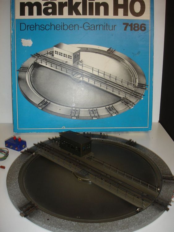 Märklin: 7186 Drehscheibe / plaque tournante (Gebraucht) in Fontaines ...