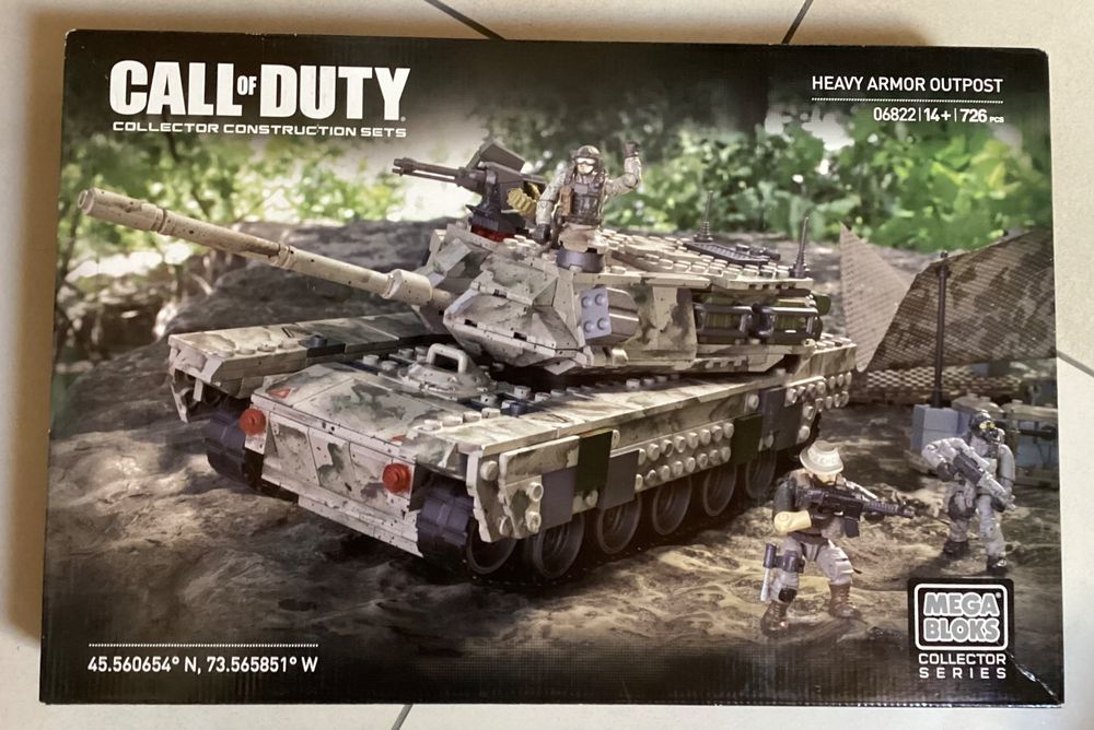 Mega Bloks 06822 - Call of Duty - Heavy Armor Outpost - OVP (Neu und ...