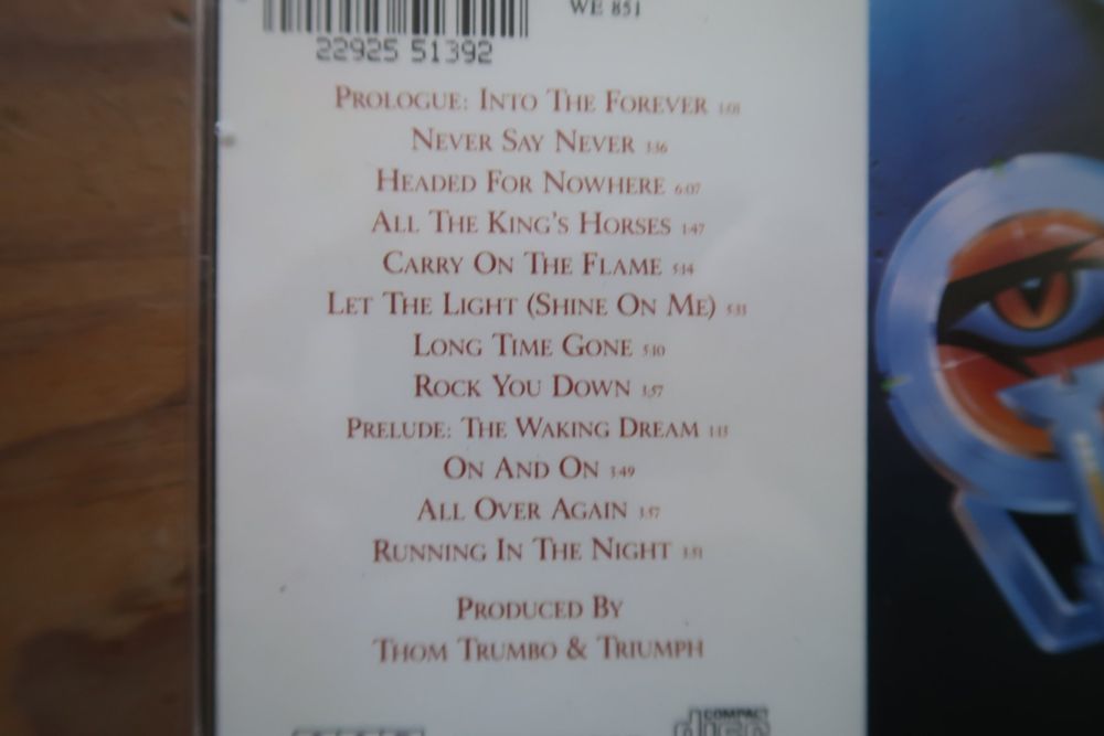 TRIUMPH - SURVEILLANCE - MELODIC HARD ROCK CD | Kaufen auf Ricardo