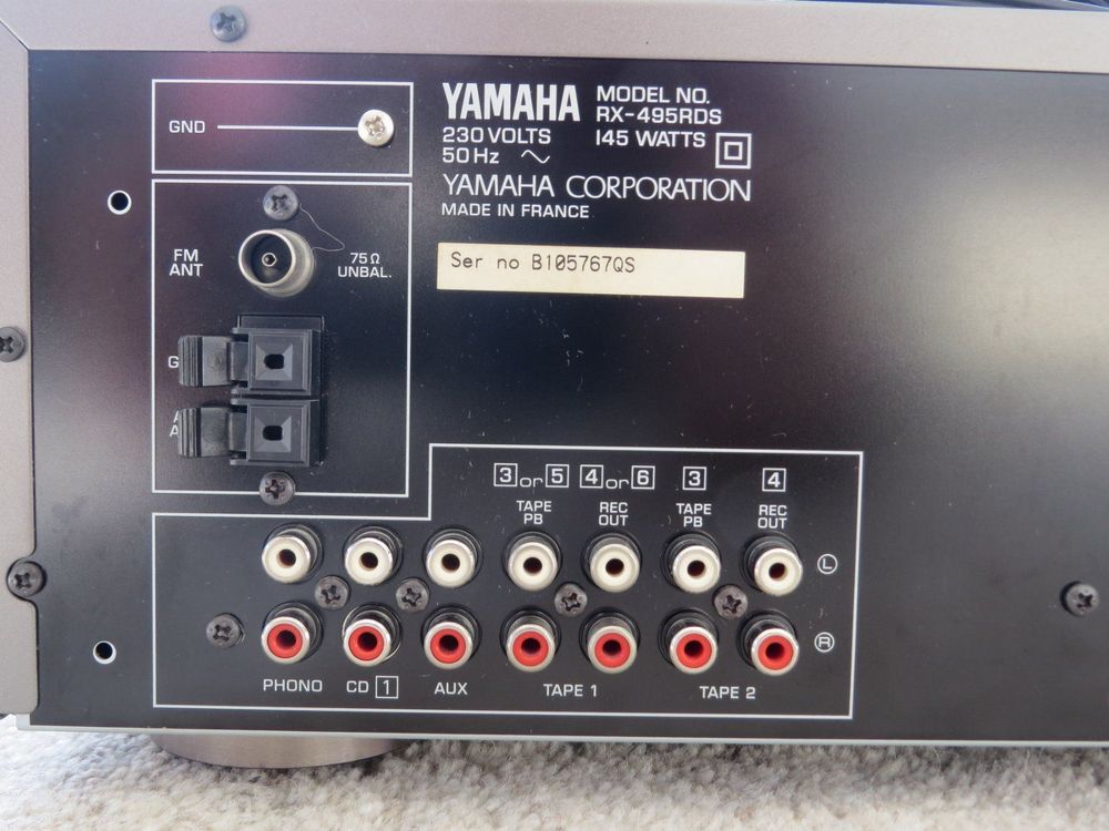 HIFI-RECEIVER YAMAHA RX-495RDS (Gebraucht) in Grenchen für CHF 25 – mit ...