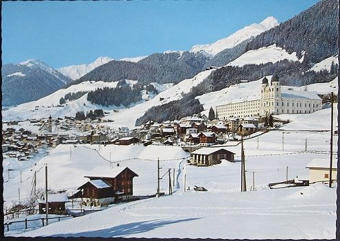 DISENTIS Bahnhof Hotel Krone Rhät. Bahn (Neu (gemäss Beschreibung)) in ...