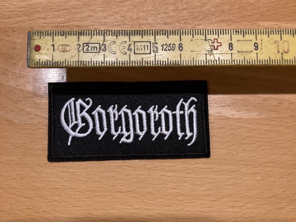 Gorgoroth Patch Sticker Aufnäher Metal Rock Band | Kaufen auf Ricardo