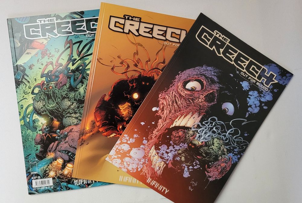 THE CREECH – OUT FOR BLOOD - 1 BIS 3 Serie bestehend aus 3 C (Gebraucht ...