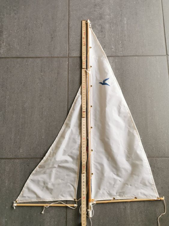 Rigg Segel Mast für Günther Albatros komplett | Acheter sur Ricardo