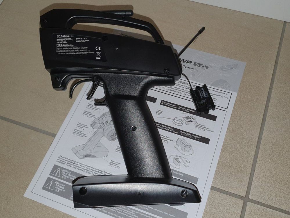 HPI TF-41 Fernsteuerung und RF-41WP Empfänger ab CHF 1.00!!! (Neu und ...