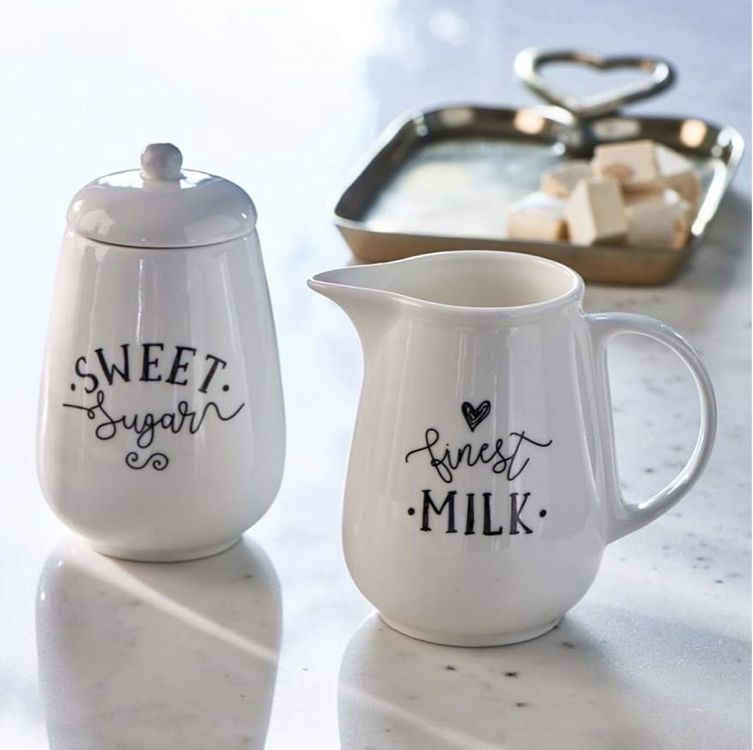 Riviera Maison Milch Und Zucker Set