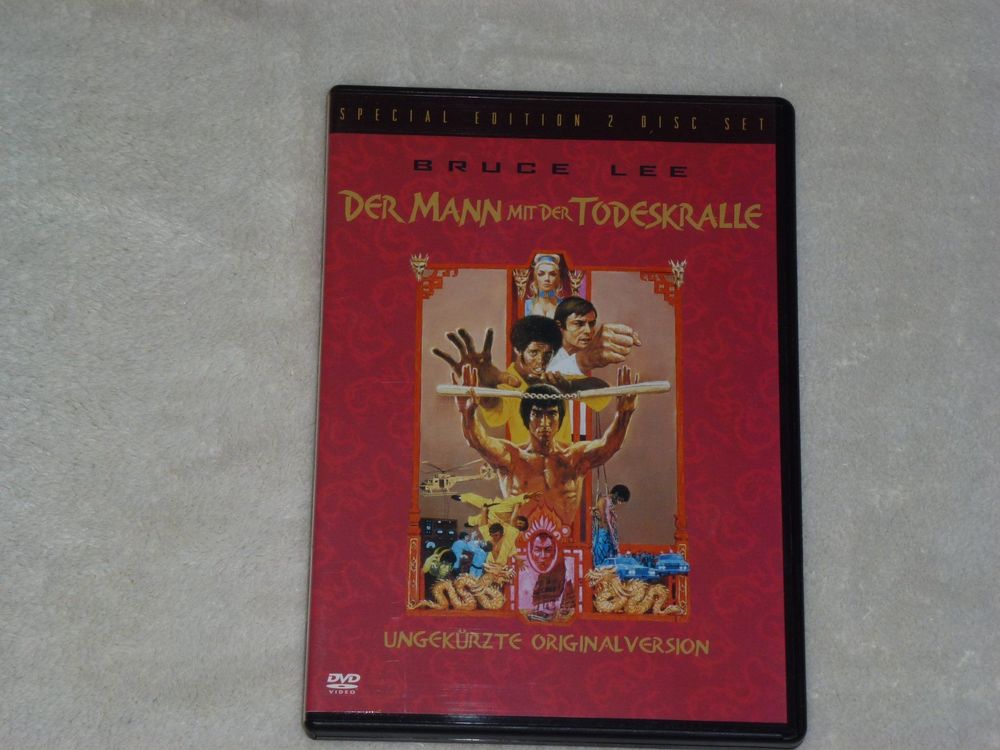 2DVDs BRUCE LEE - DER MANN MIT DER TODESKRALLE FSK:18 | Kaufen auf Ricardo