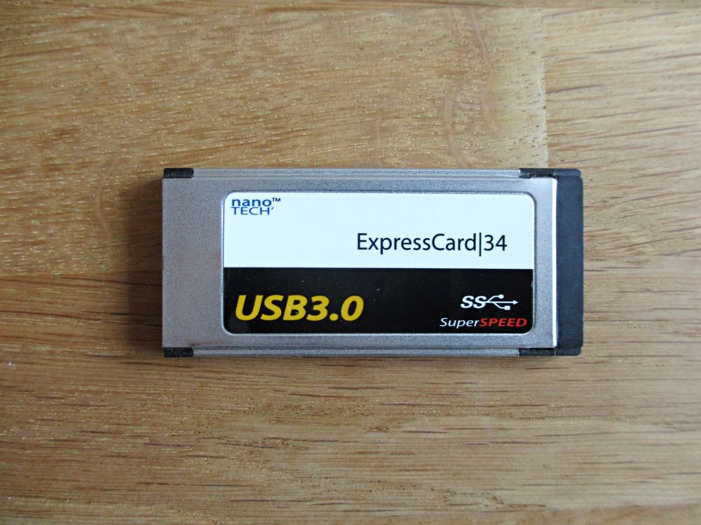 MacBook USB 3.0 ExpressCard /34 Type-II (auch für Windows) (Gebraucht ...