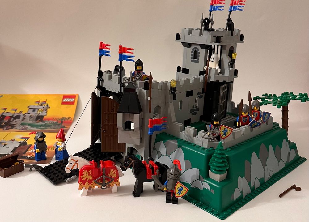 Vintage LEGO 6081 "King's Mountain Fortress", Jahr 1990, ab1 (Gebraucht ...