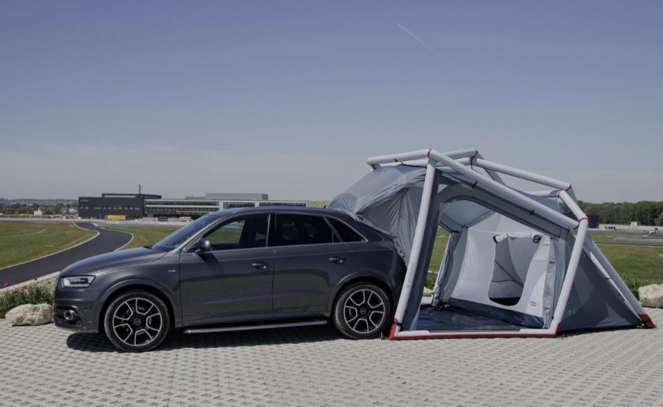 Neues Audi Campingzelt – aufblasbar & originalverpackt (Neu und ...