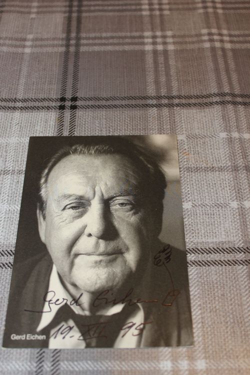 Originalautogramm Gerd Eichen auf AK !! (Gebraucht) in Ziefen für CHF 1 ...
