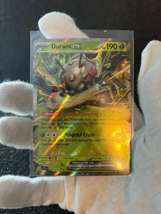 Pokémon Surging Sparks - Durant ex 004/191 (Neu (gemäss Beschreibung ...