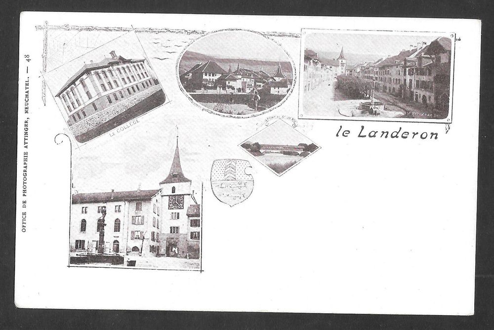 Le Landeron fünf Bilder und Wappen | Kaufen auf Ricardo
