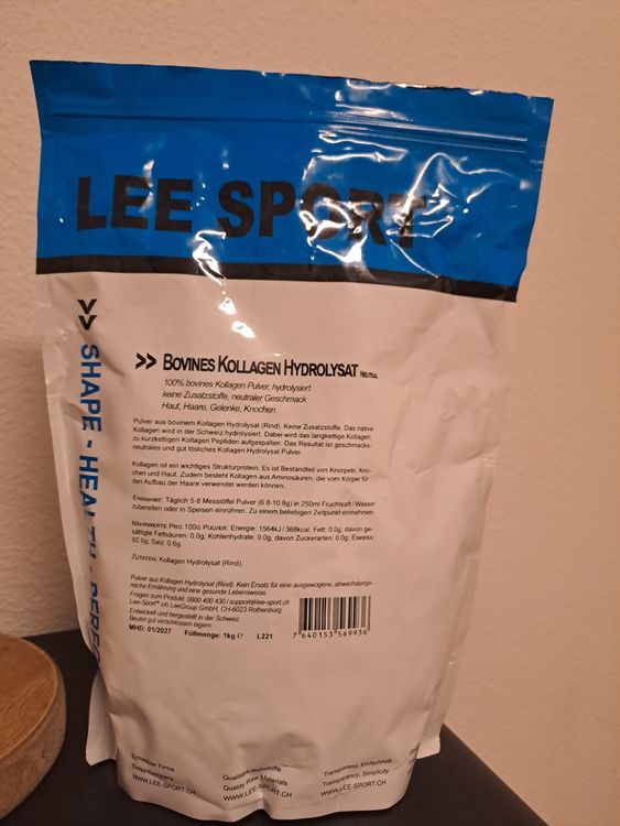 Bovines Kollagen Pulver (Neu und originalverpackt) in Widnau für CHF 20 ...