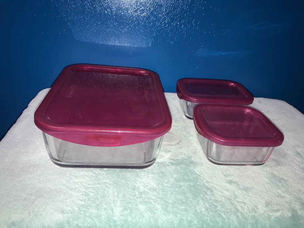 Haushalt LUMINARC Lunchbox Set Keep’n Box Glas Aufbewahrung (Gebraucht ...