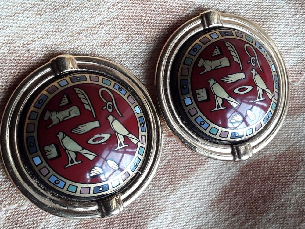 Vintage MICHAELA FREY Wien Ohrclips | Kaufen auf Ricardo