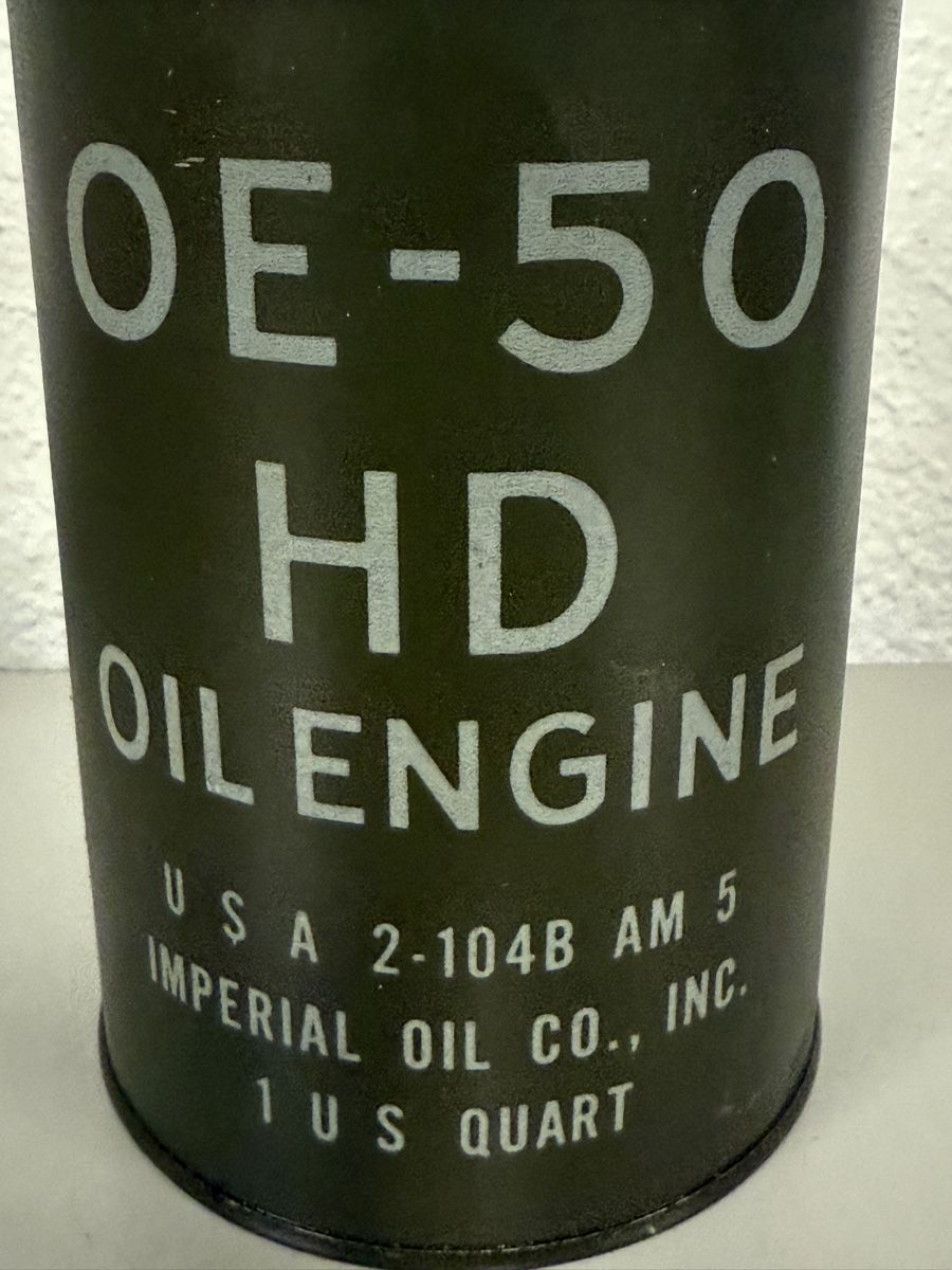 Rare bidon d’huile US ARMY NOS NEW OLD STOCK OELDOSE (Neuf (Voir ...
