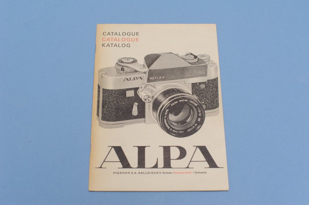ALPA Catalogue 1967 | Kaufen auf Ricardo