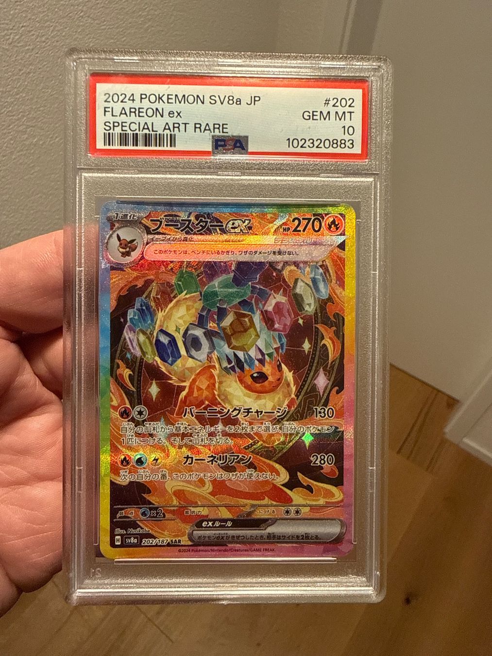 Pokemon PSA 10 Flareon Special Art Rare (Neu und originalverpackt) in ...