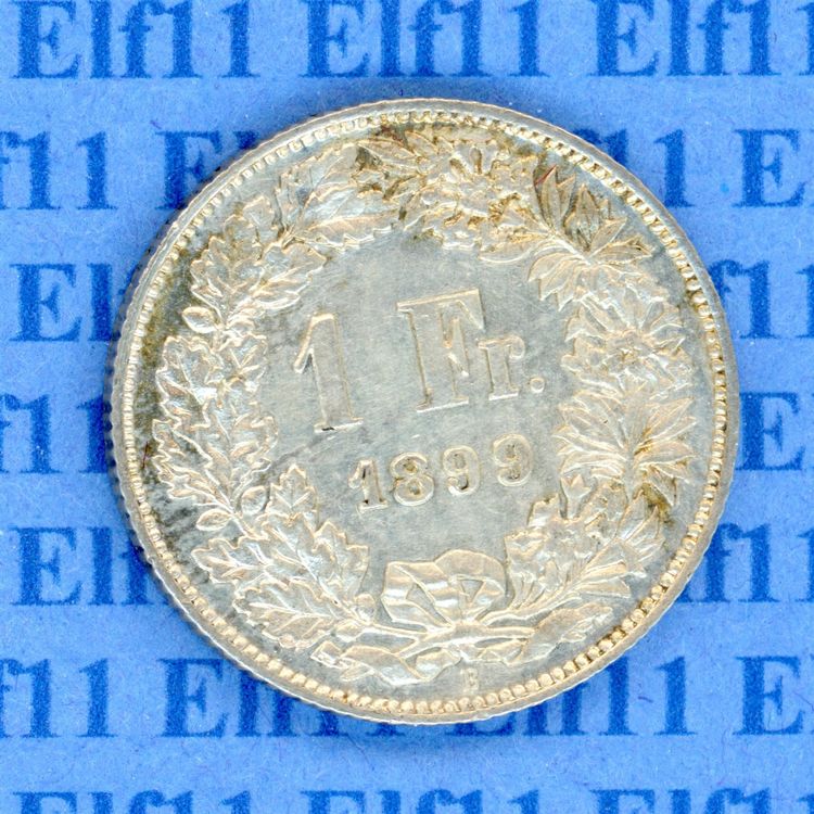 CHF___1.00 1899 -stgl 1 Franken (Neu (gemäss Beschreibung)) in Widnau für CHF 390 – mit ...