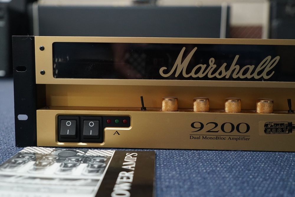 Marshall 9200 Dual MonoBloc All Tube Amp 2x100watt (Gebraucht) in für ...