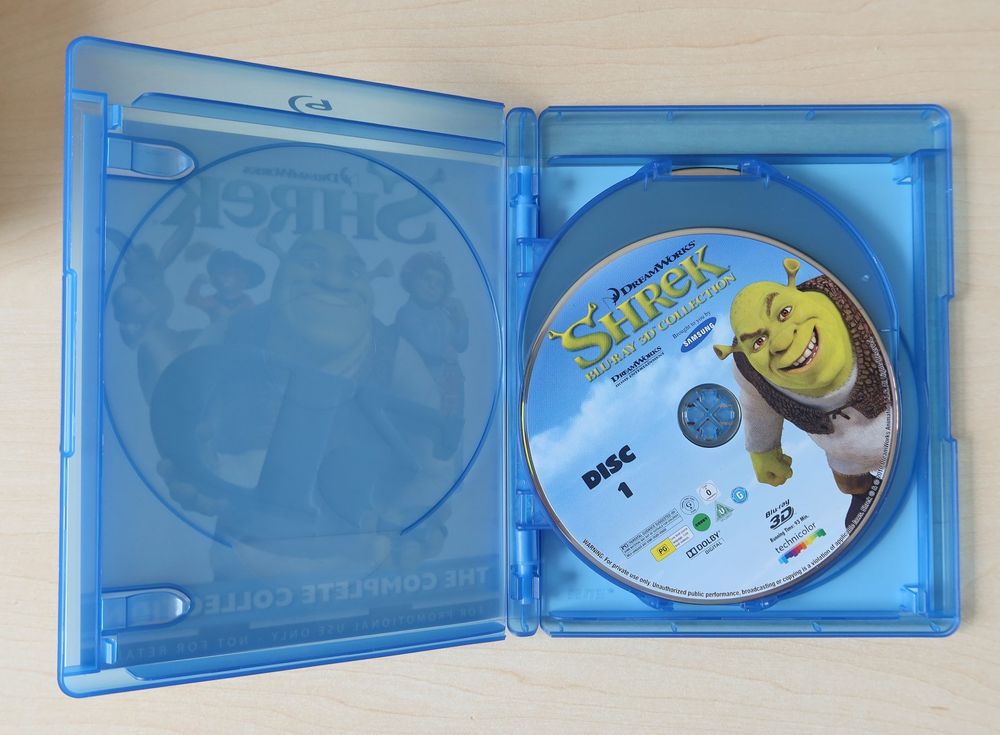 Blu-Ray SHREK 3D - the complete Collection - NEU (Neu und ...