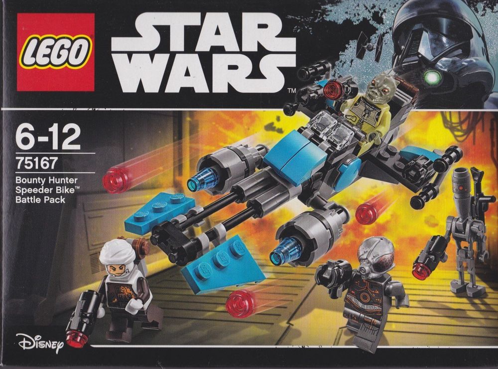 LEGO STAR WARS 75167 BOUNTY HUNTER SPEEDER BIKE BATTLE PACK | Kaufen ...