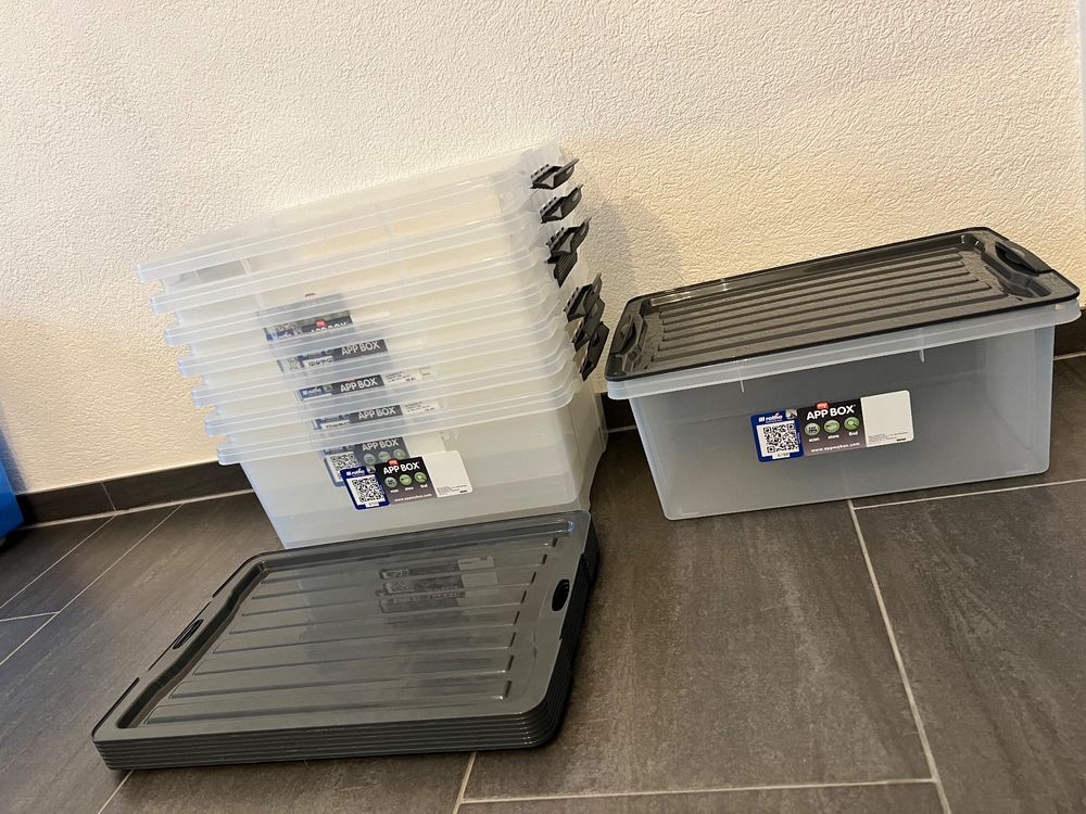 8x Rotho Stapelbox Compact A4 | Kaufen auf Ricardo