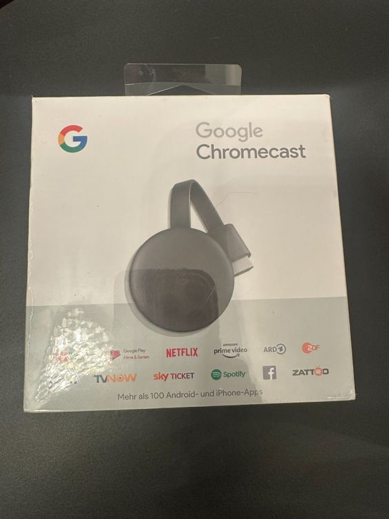 Google Chromecast 3rd Generation - Neu und originalverpackt (Neu und ...
